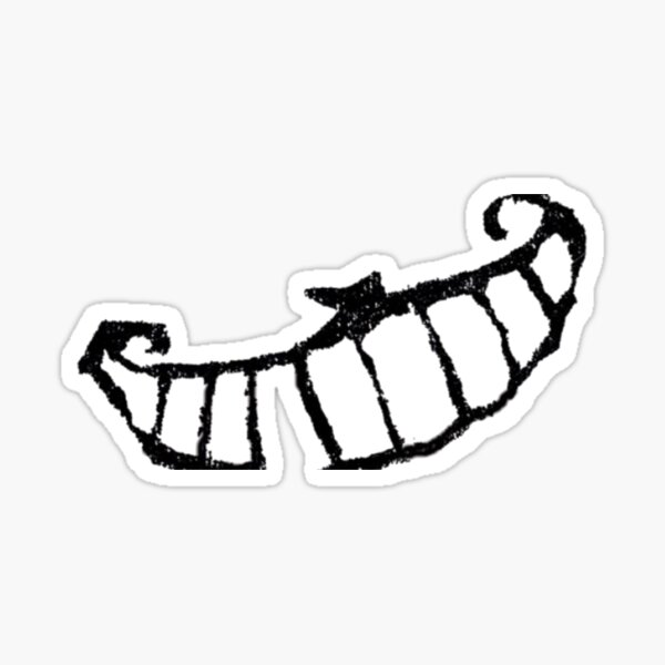 "BIG SMILE" Sticker by DzineDiva | Redbubble
