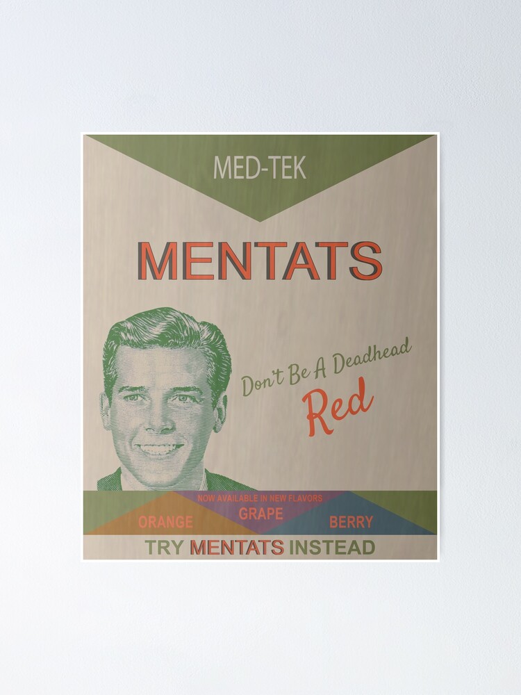 "Mentats Advert " Poster by altdisney | Redbubble