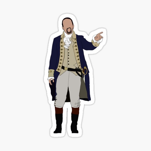 Alexander Hamilton Stickers | Redbubble
