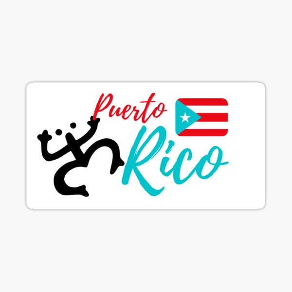 Bandera Puerto Rico Stickers | Redbubble