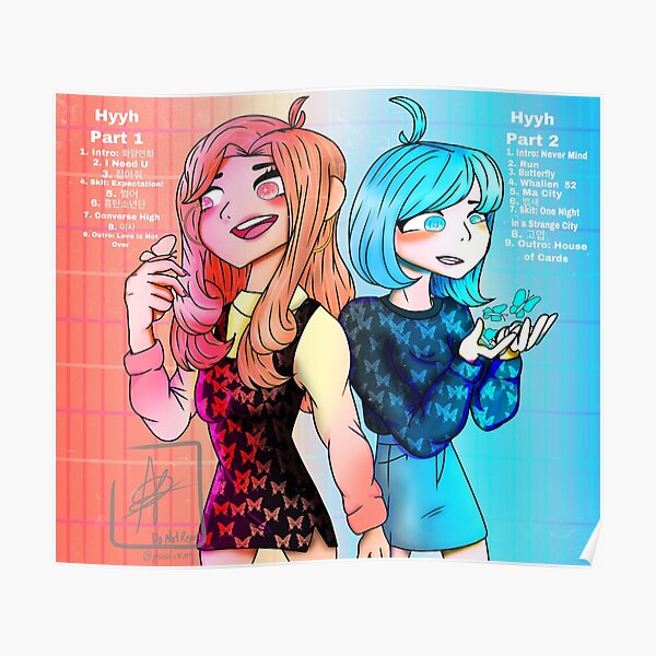 "BTS Hyyh Albums " Poster by Phoenixisarmy | Redbubble