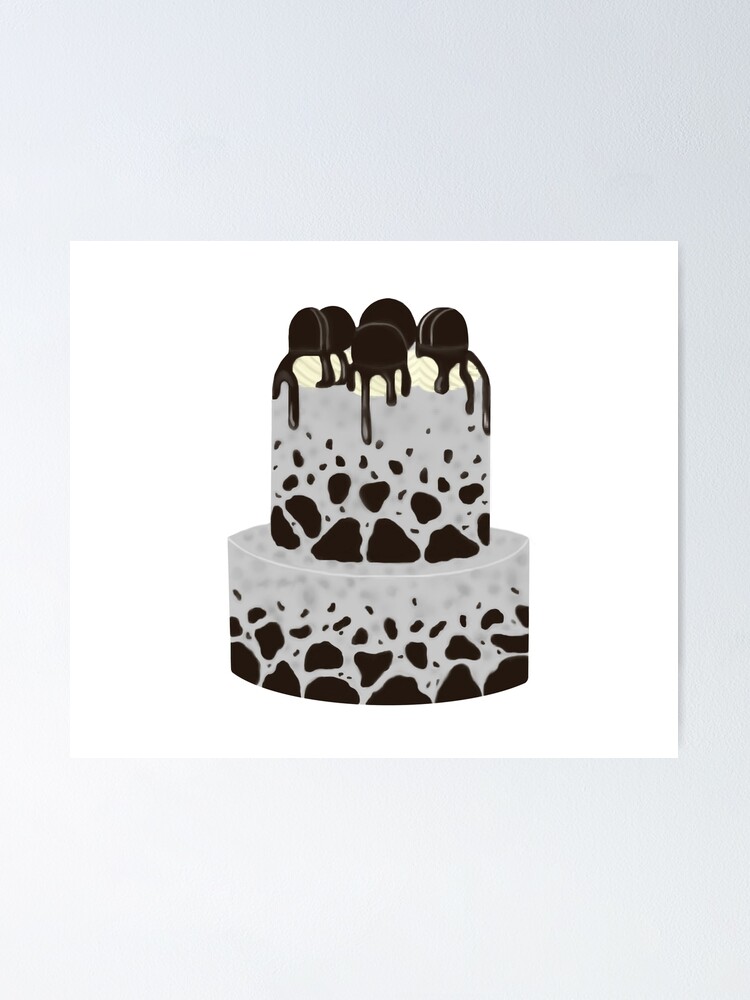 "oreo cake" Poster by elle-artss | Redbubble