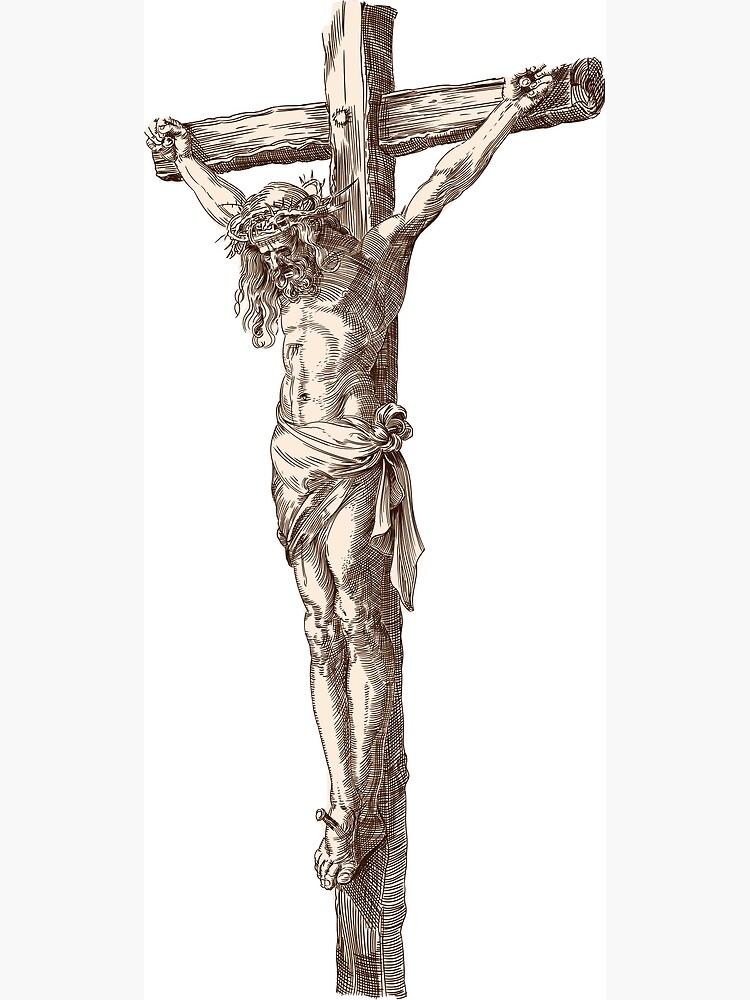 Jesus Christ On The Cross Drawings