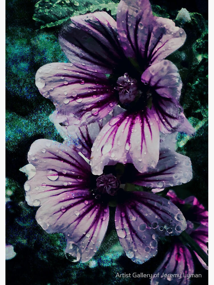"Floral Mist" Sticker for Sale by Jerlyman | Redbubble