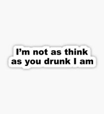 Drinking Stickers | Redbubble