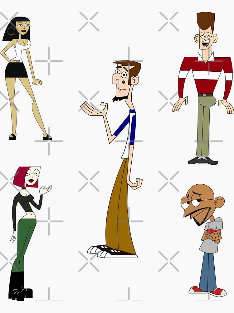 "Clone High Characters Pack of " Sticker for Sale by grofith22 | Redbubble