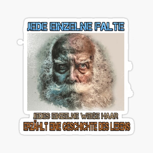 "Old Man" Sticker for Sale by Jasyofficial | Redbubble