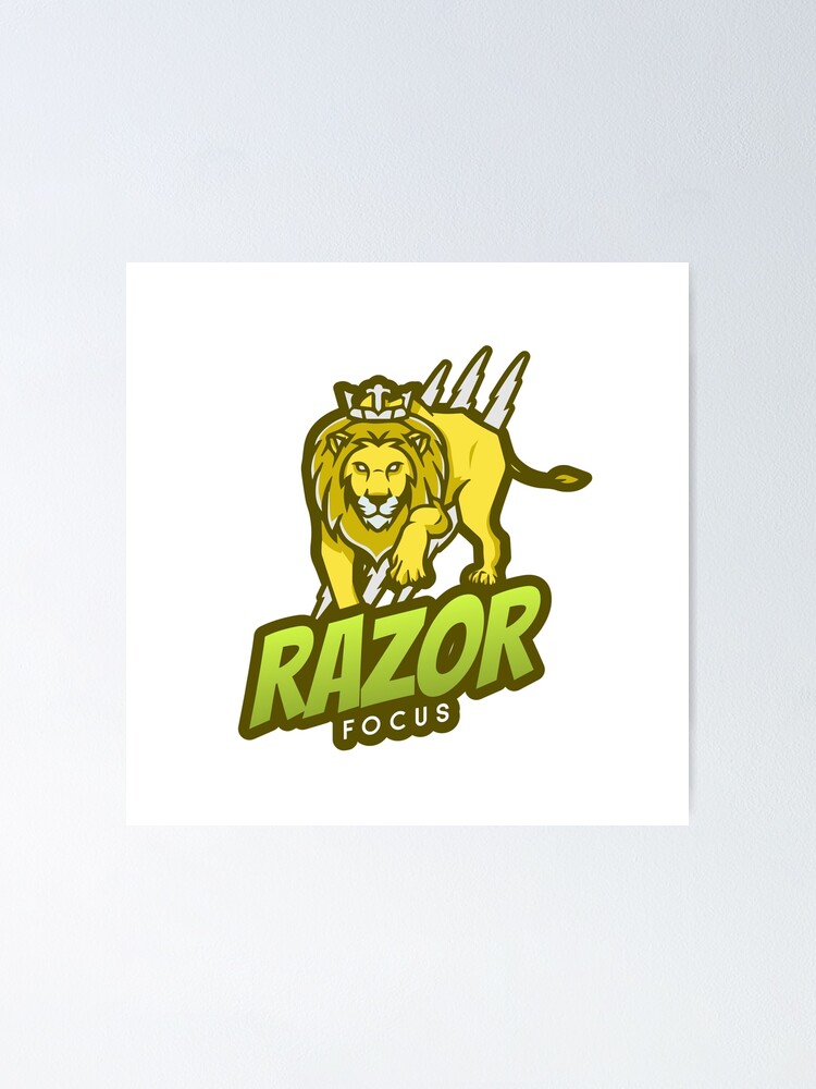 " Lion king Razor focus" Poster by Got-Ya-Bak | Redbubble