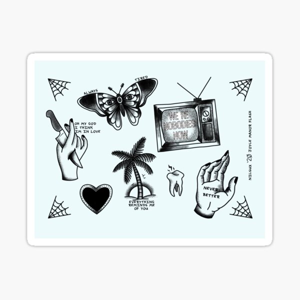 "Joyce Manor Flash" Sticker for Sale by nicsux | Redbubble