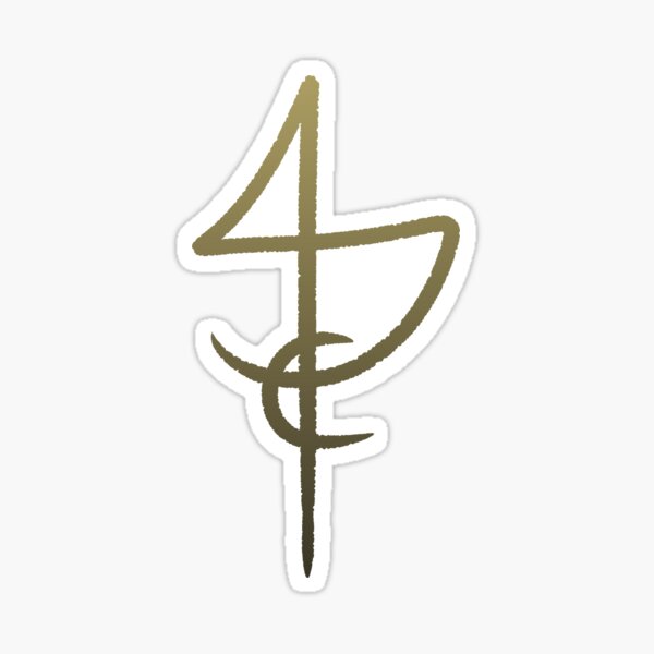 "The Clasp Mark" Sticker for Sale by KateJeffcott | Redbubble