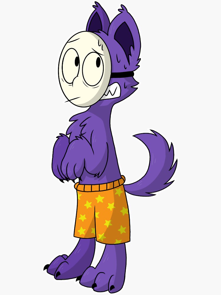 "Popee the performer - Kedamono" Sticker for Sale by AlmaDash | Redbubble