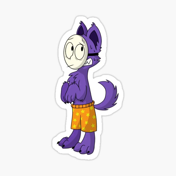 "Popee the performer - Kedamono" Sticker for Sale by AlmaDash | Redbubble
