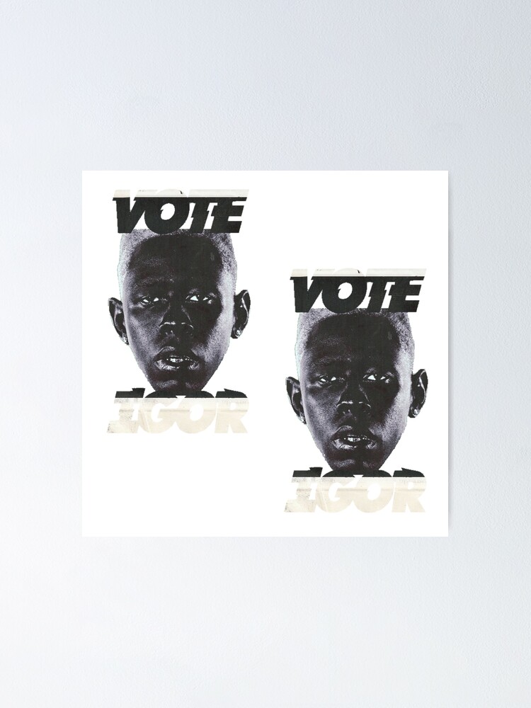 "Vote Tyler sticker pack" Poster for Sale by noorsstickers | Redbubble
