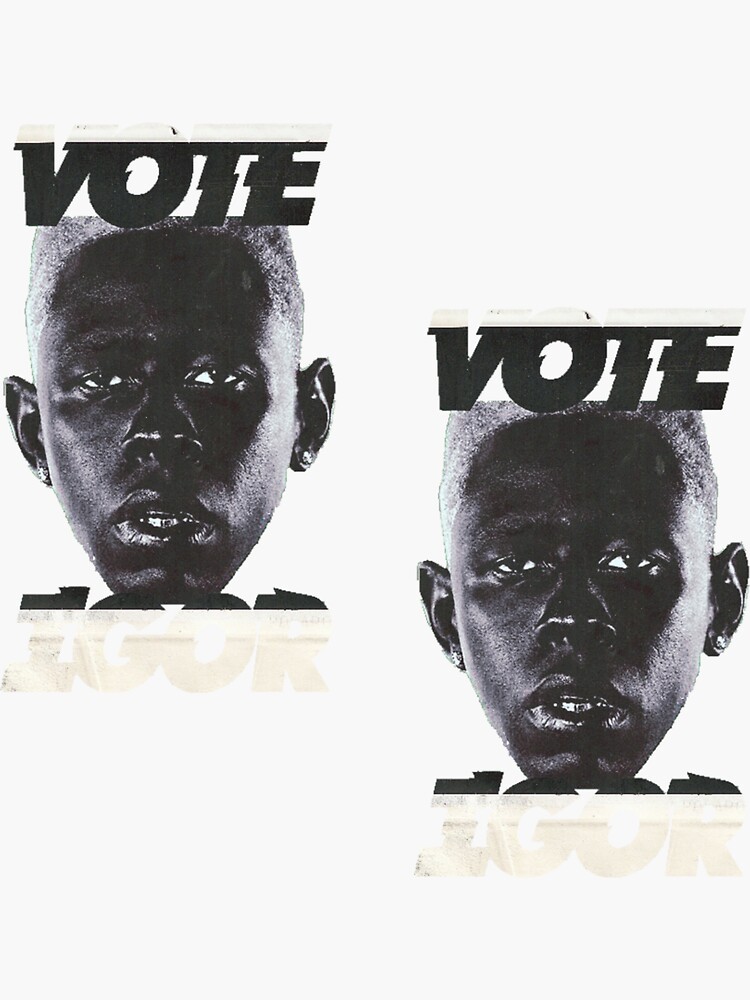 "Vote Tyler sticker pack" Sticker for Sale by noorsstickers | Redbubble