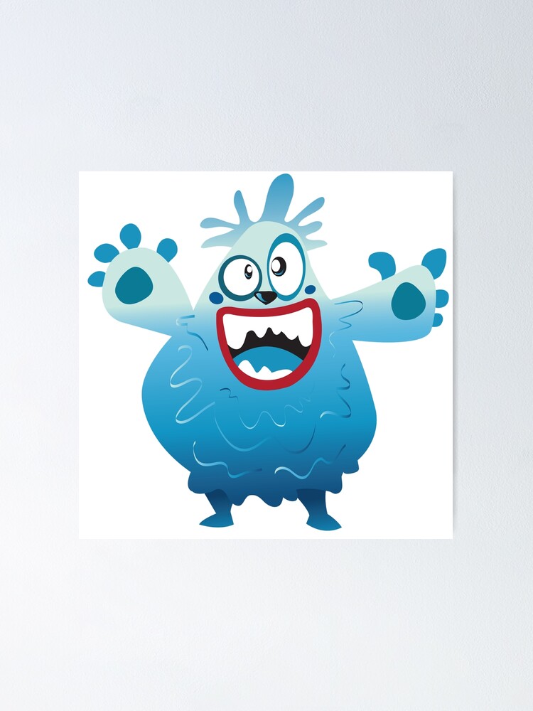 "Abominable Snowman" Poster by abdelouadoudbar | Redbubble