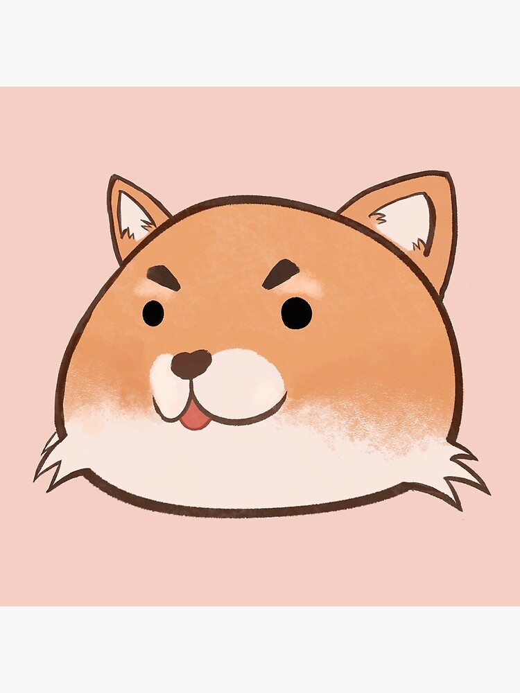 "Angry Shibe" Art Print by amynichollsart | Redbubble