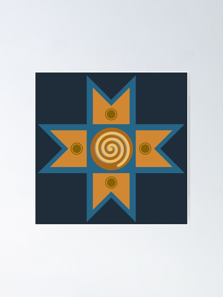 Póster con la obra «Sol de los pastos» de Javier Narváez Solarte ...