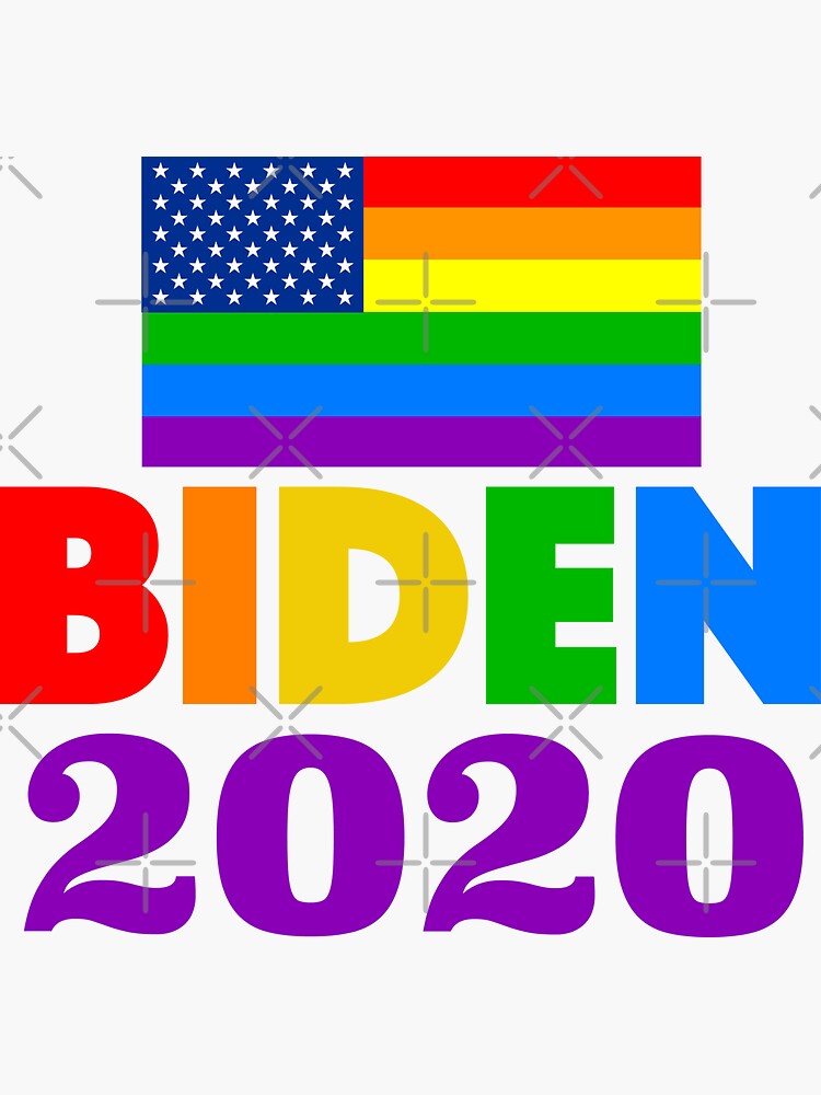 Rainbow Biden 2020 Gay Pride Sticker For Sale By Elishamarie28