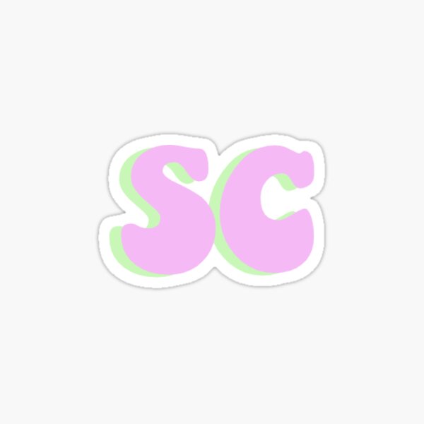 "South Carolina Sticker!" Sticker for Sale by Ctkross | Redbubble