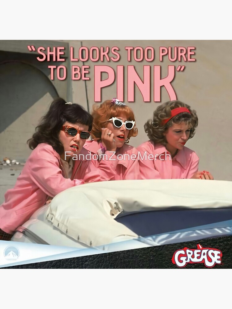 "Too pure to be Pink!" Sticker for Sale by FandomZoneMerch | Redbubble