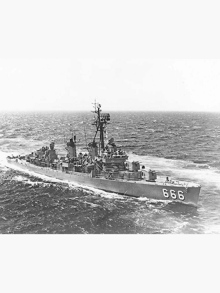 "USS BLACK (DD-666) SHIP'S STORE" Canvas Print for Sale by ...