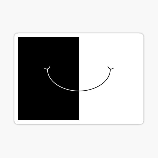 "Split Coronavirus Smiley Face Mask " Sticker for Sale by elijoy ...