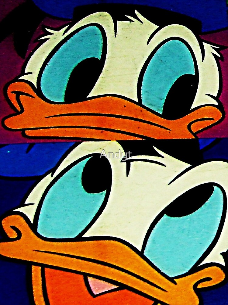 "Donald Duck " Framed Art Print for Sale by Andyt | Redbubble