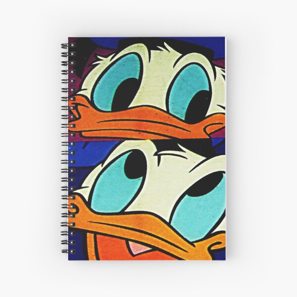 "Donald Duck " Spiral Notebook by Andyt | Redbubble