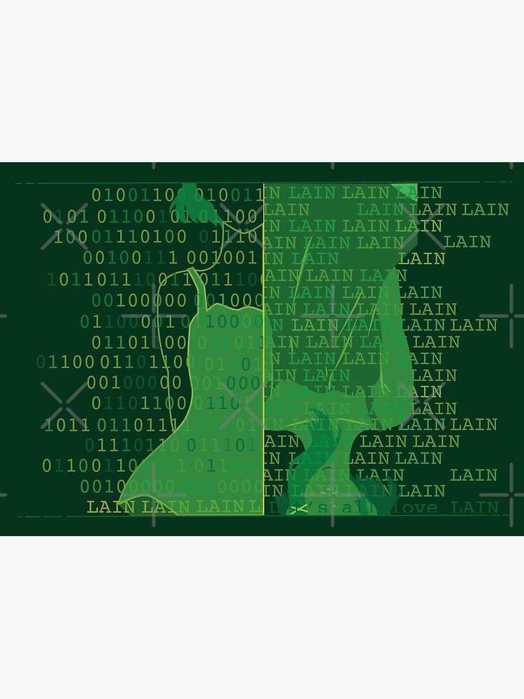"Lain - Code" Poster by ChiseLovesong | Redbubble