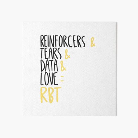 "RBT Appreciation - Yellow" Art Board Print by SandboxADesigns | Redbubble