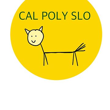 "Cal Poly SLO" Sticker for Sale by emilyyoon | Redbubble