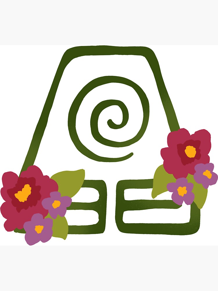 "ATLA Avatar: The Last Airbender Earth Bender Tribe Logo" Magnet by ...