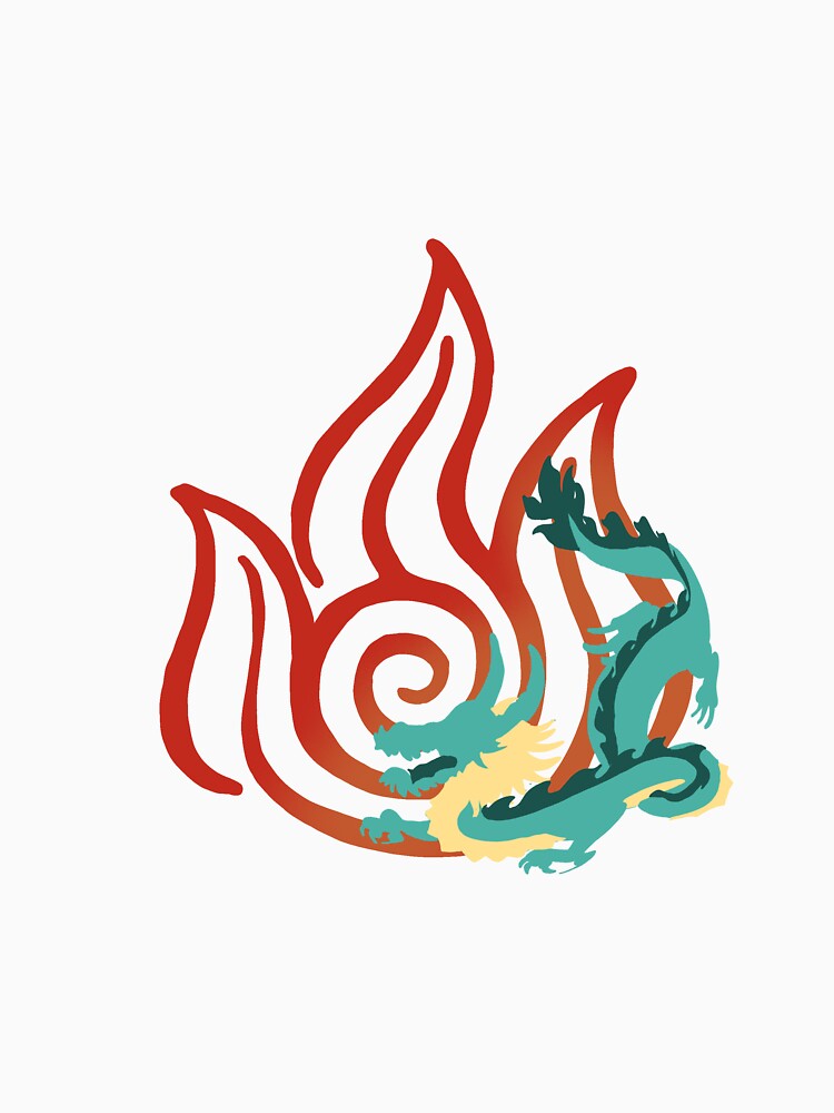 "ATLA Avatar: The Last Airbender Fire Bender Tribe Logo " T-shirt for ...