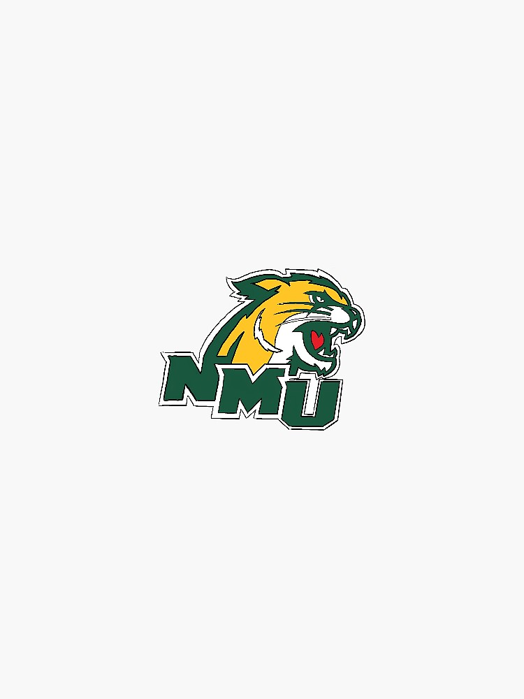 "NMU Logo" Sticker for Sale by ckrutches | Redbubble