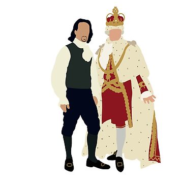 "Hamilton & King George III" Sticker for Sale by hkcottrill | Redbubble