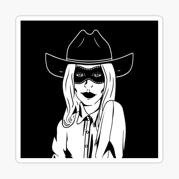 "Lone Ranger" Sticker for Sale by CindyZalez | Redbubble