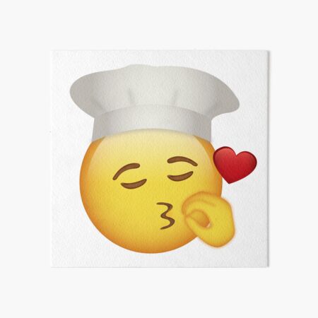 "Chef's Kiss Emoji" Art Board Print by fmbajorat | Redbubble