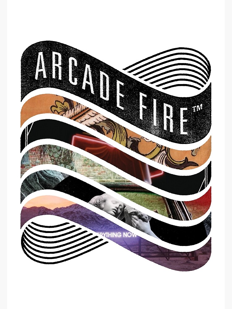 "Arcade Fire - Discography" Poster for Sale by summmmmr | Redbubble