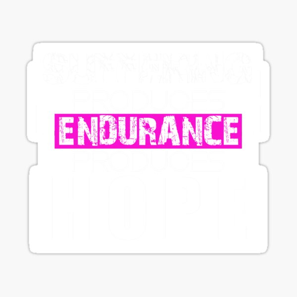 "ENDURANCE" Sticker for Sale by Starr-Exclusive | Redbubble