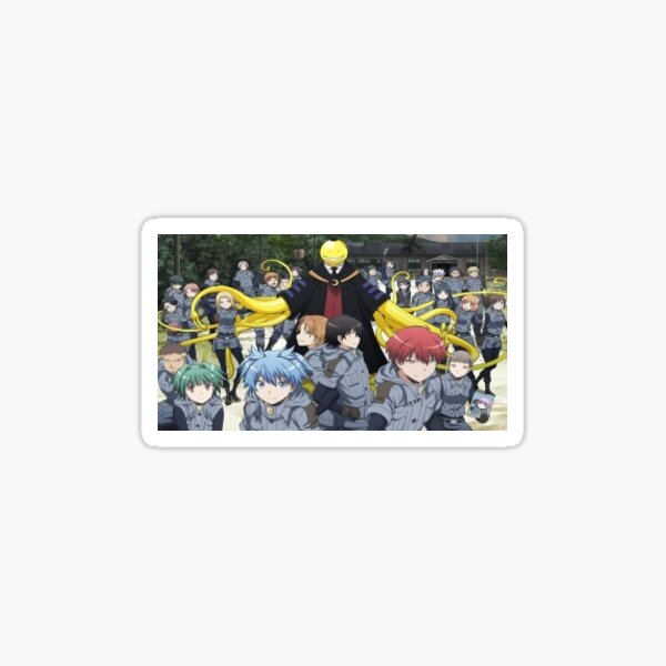 "Assassination Classroom" Sticker for Sale by akmuneton-18 | Redbubble
