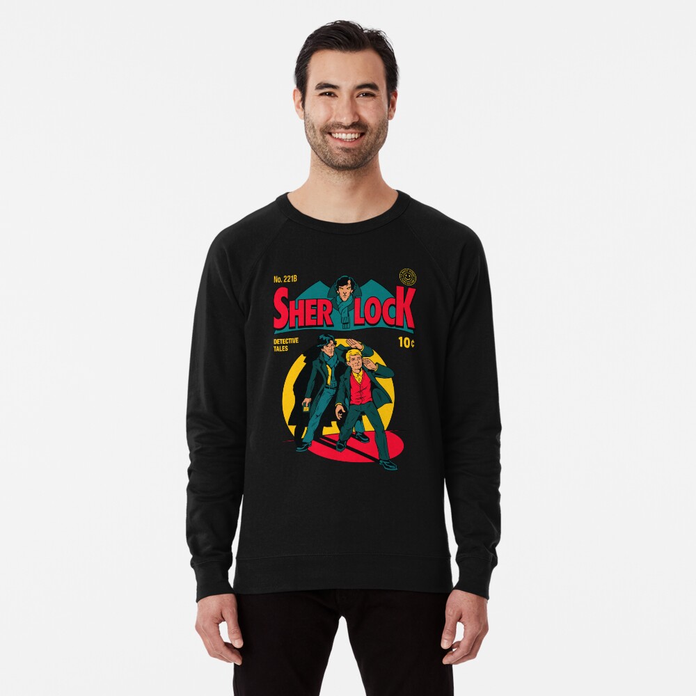 "Sherlock Comic" Sticker for Sale by harebrained | Redbubble