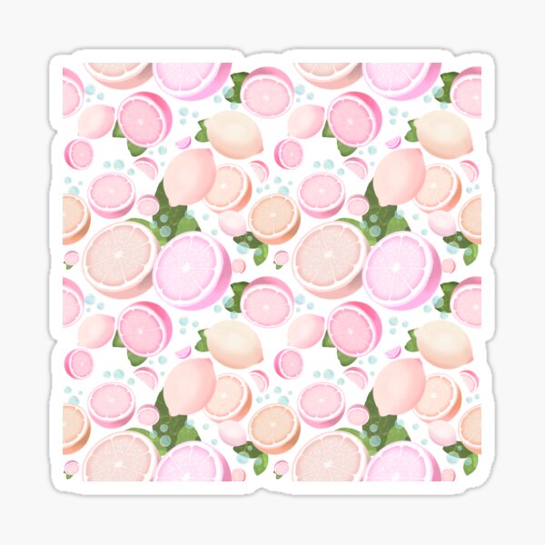 "Pink Lemonade" Sticker for Sale by writer-of-words | Redbubble