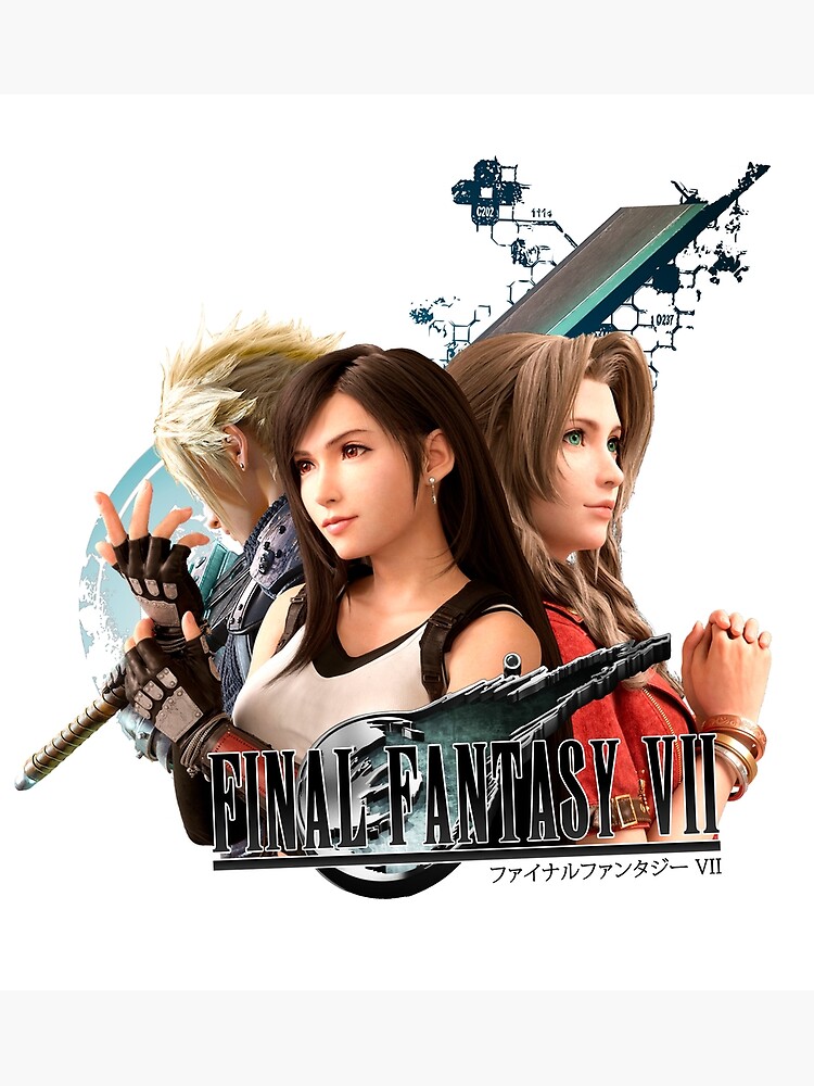 "Final Fantasy VII Remake" Poster by MiroteiEmpire | Redbubble