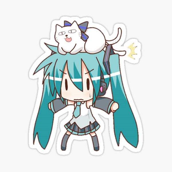 Miku Hatsune Stickers | Redbubble