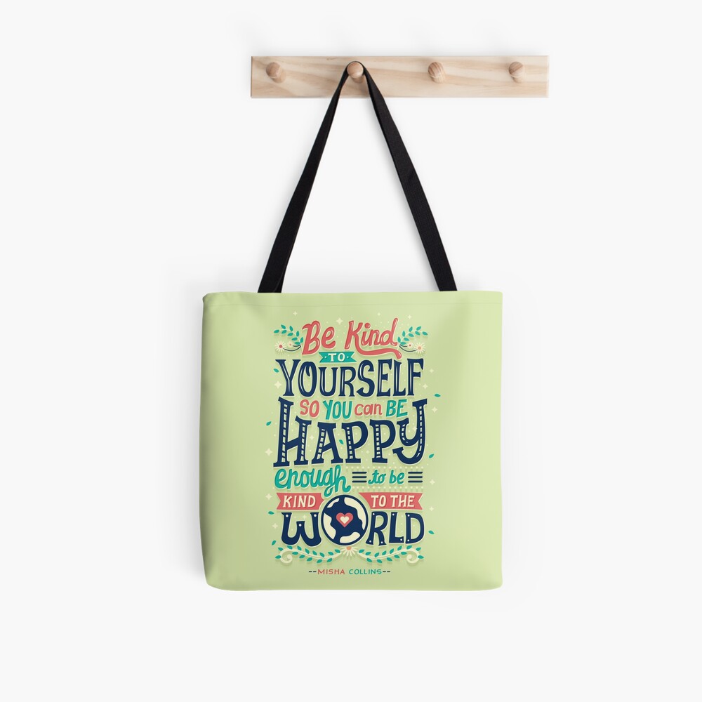 "Be kind to yourself" Sticker for Sale by Risa Rodil | Redbubble