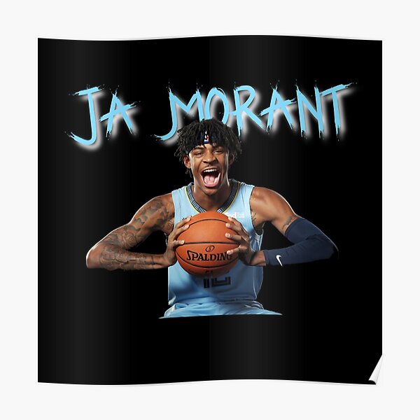 Ja Morant Dunk Wall Art | Redbubble
