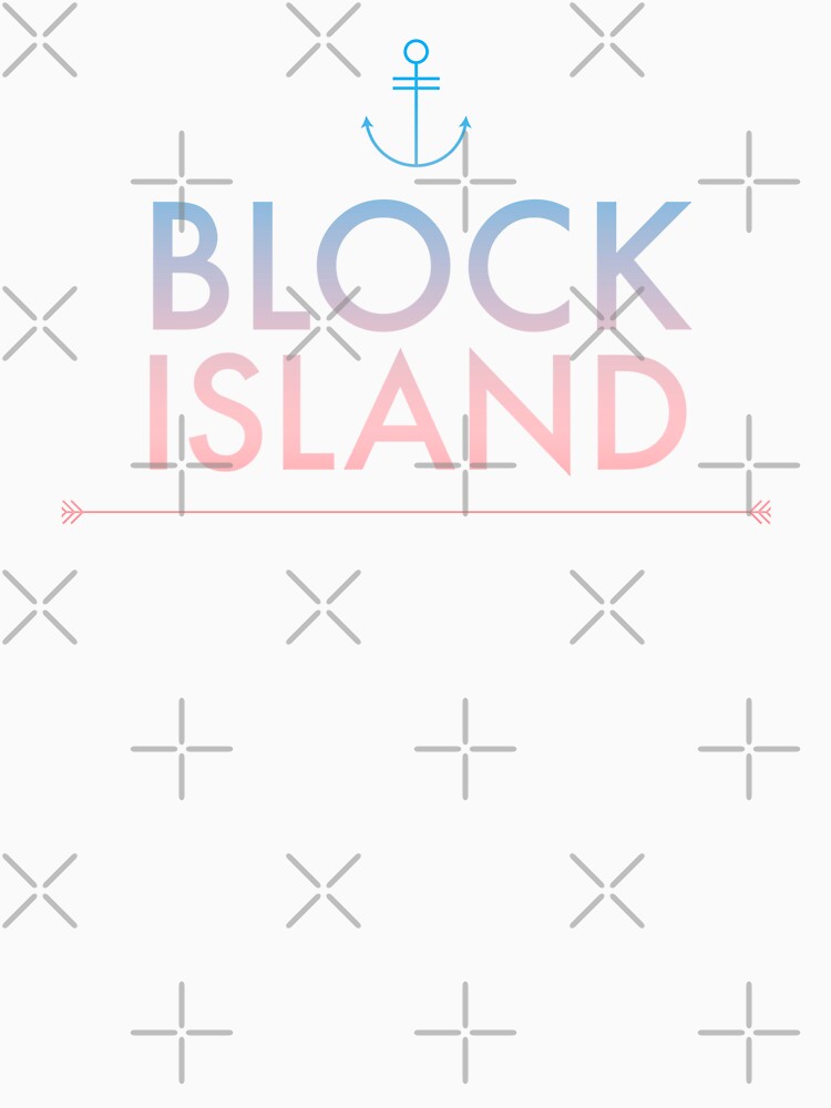 "block island" T-shirt for Sale by EvyStickersx | Redbubble | block t ...