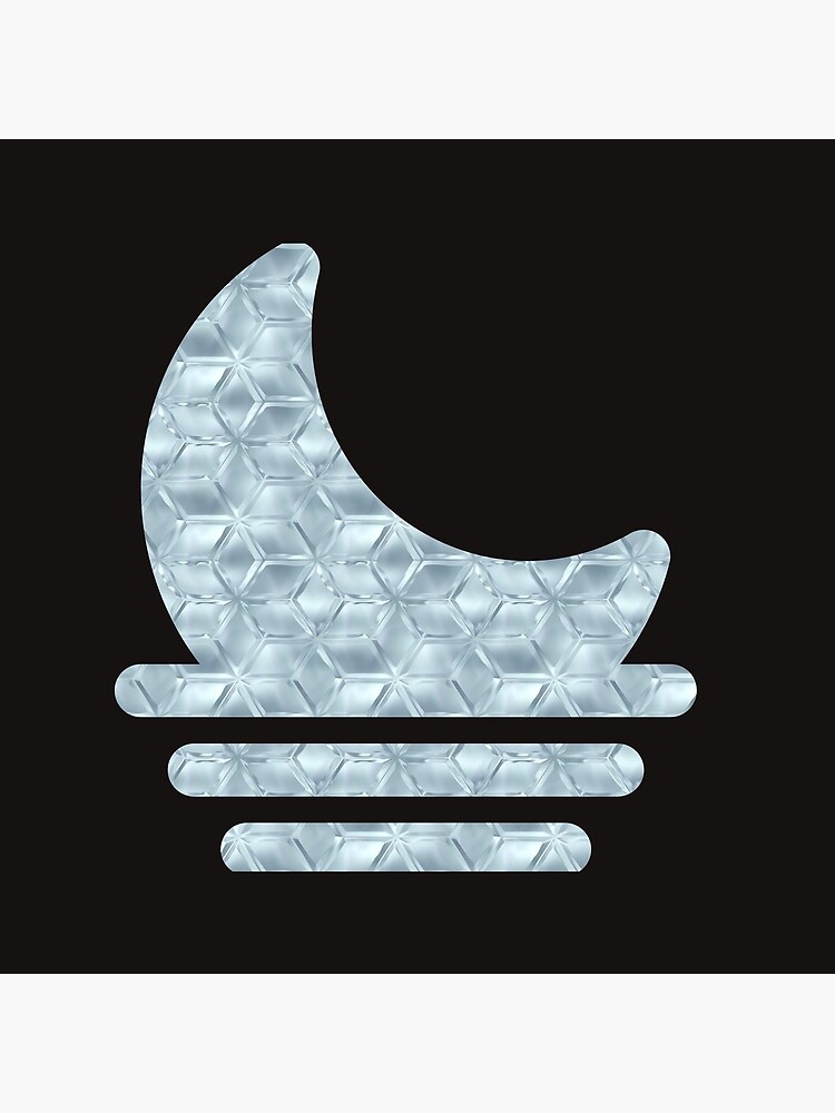 "Half moon design" Poster by anantasahoo2015 | Redbubble