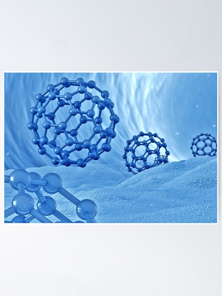 "Nanoparticles" Poster for Sale by MDeAngelis | Redbubble