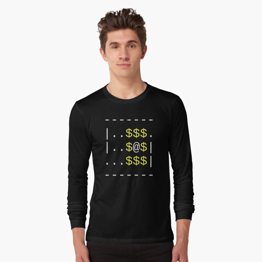 "In the Money! ASCII" Sticker for Sale by WPahat | Redbubble